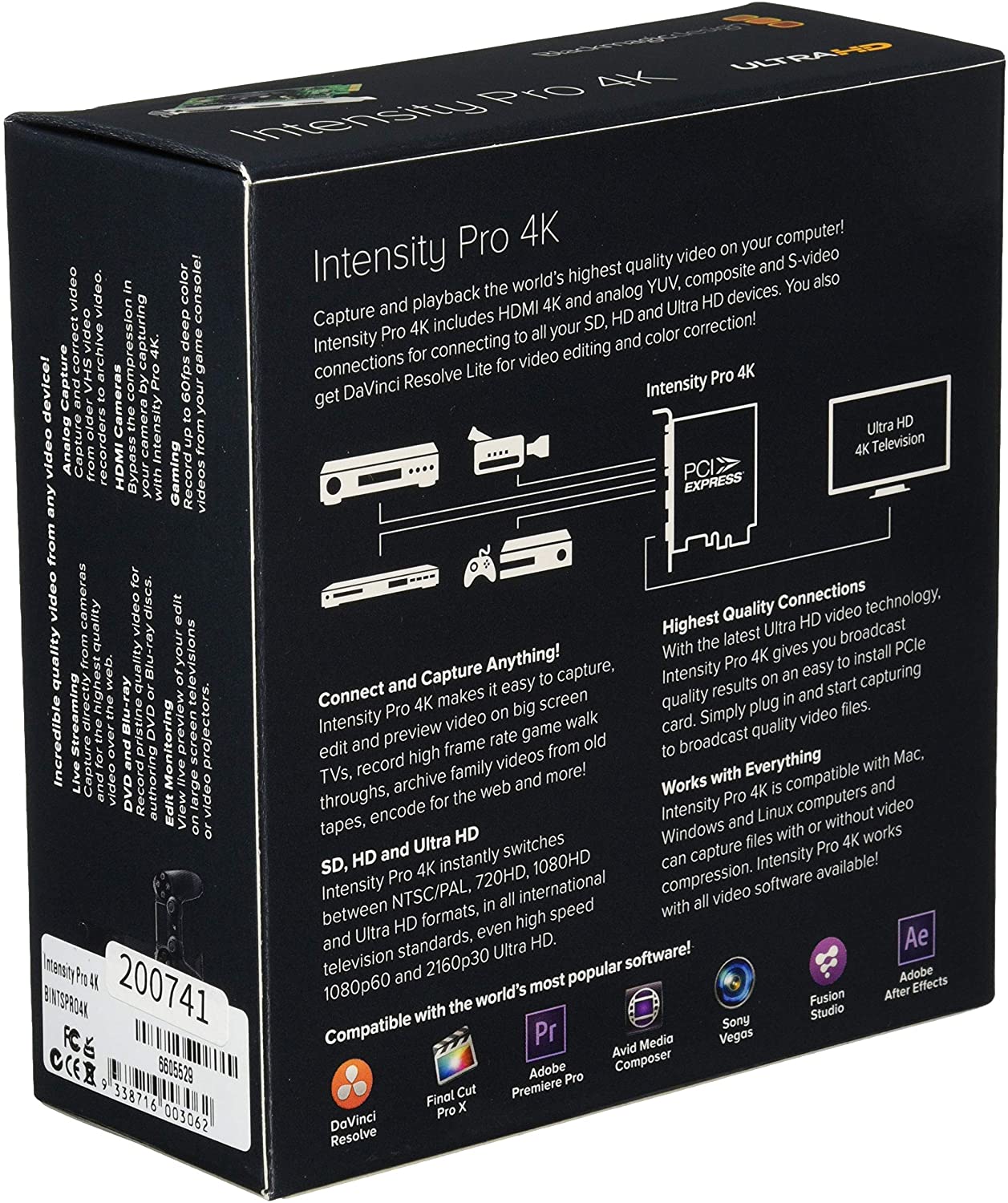 BlackMagic Intensity Pro 4 K