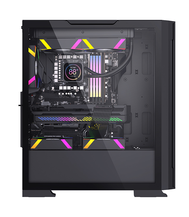 Golden Field KT02B (ATX MB Support | 4 RGB | Support 340mm GPU Length ...